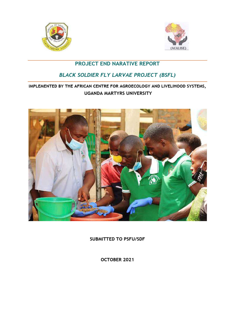 Final Narrative Report For BSFL Project | PDF | Agriculture