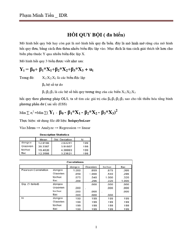 Bai 5b. Tuong Quan Va Hoi Quy Boi | PDF