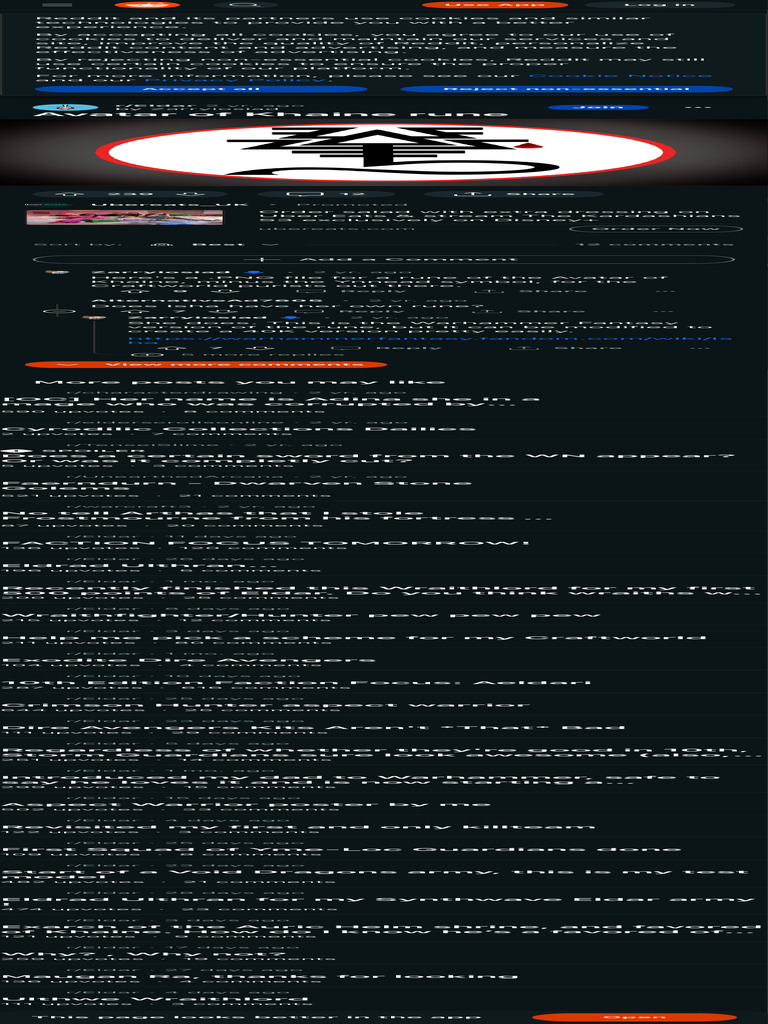 Avatar of Khaine Rune REldar | PDF
