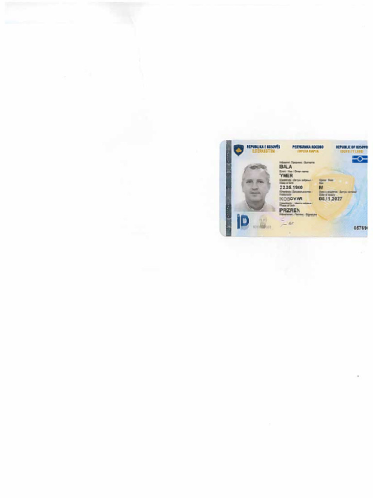 Letërnjohtimi I Ri - Ymer Bala - Color | PDF