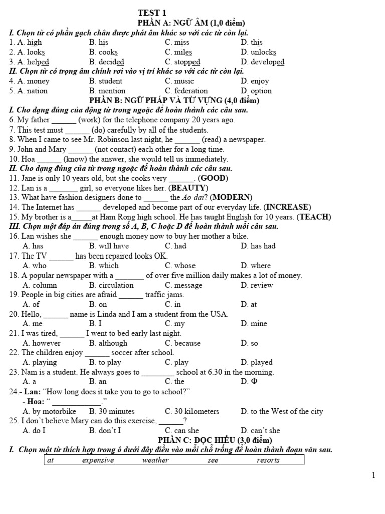 5 Đề Ôn Vào 10 Đúng Form | Download Free PDF | Fires | Candle