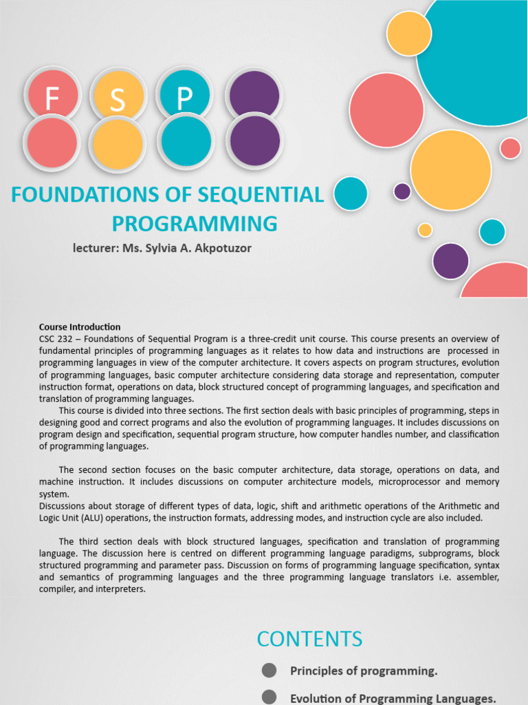 Csc 232wk 1 2 Pdf Programming Language Computer Programming