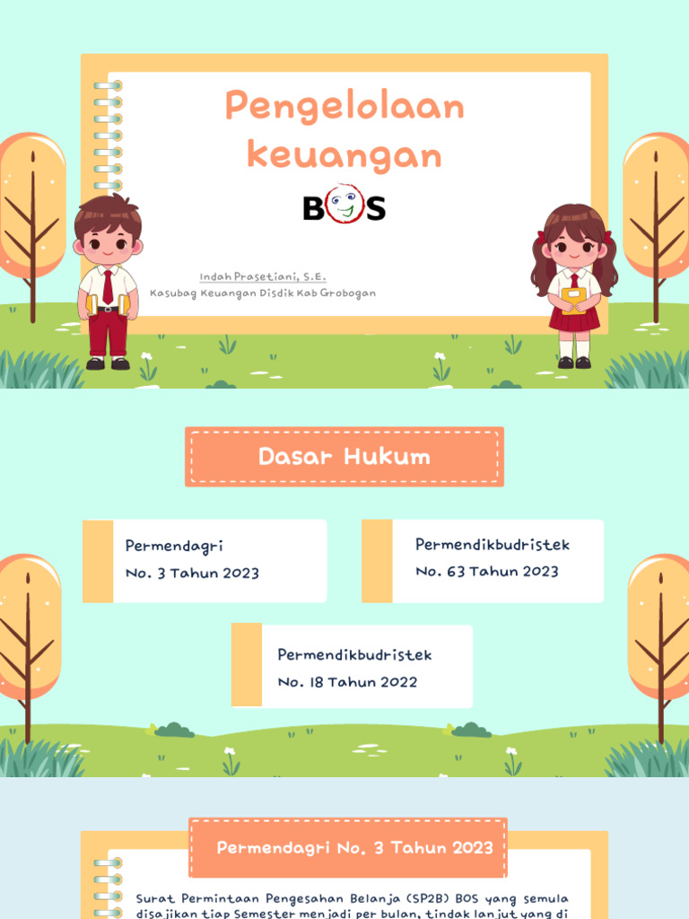 Sosialisasi Bos SD 2024 | PDF