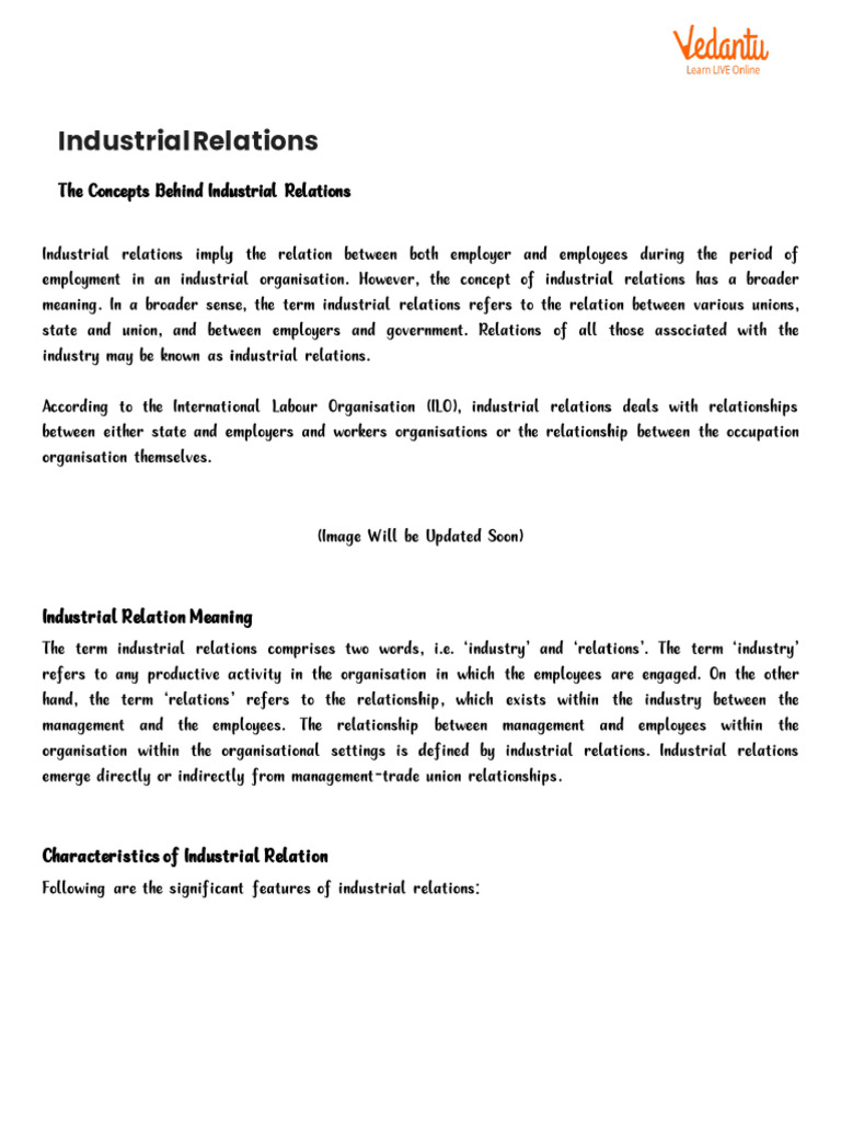 Industrial Relations | PDF