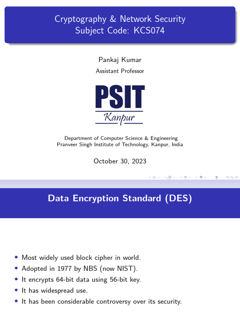 Lecture 1.6 | PDF | Encryption | Cryptography