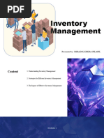 Inventory Management Notes | PDF