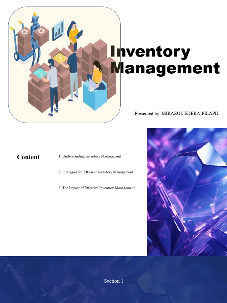 Effective Inventory Management - Optimizing Business Operations | PDF ...