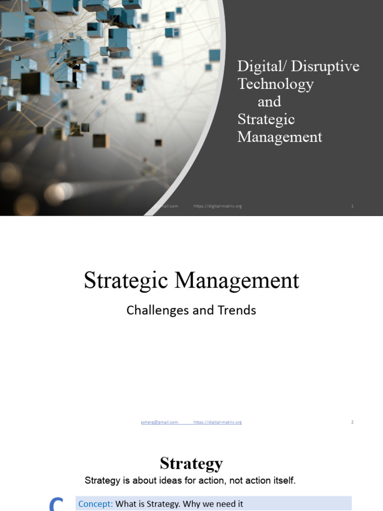 Strategic Management Unit 4 | PDF | Internet Of Things | Leadership