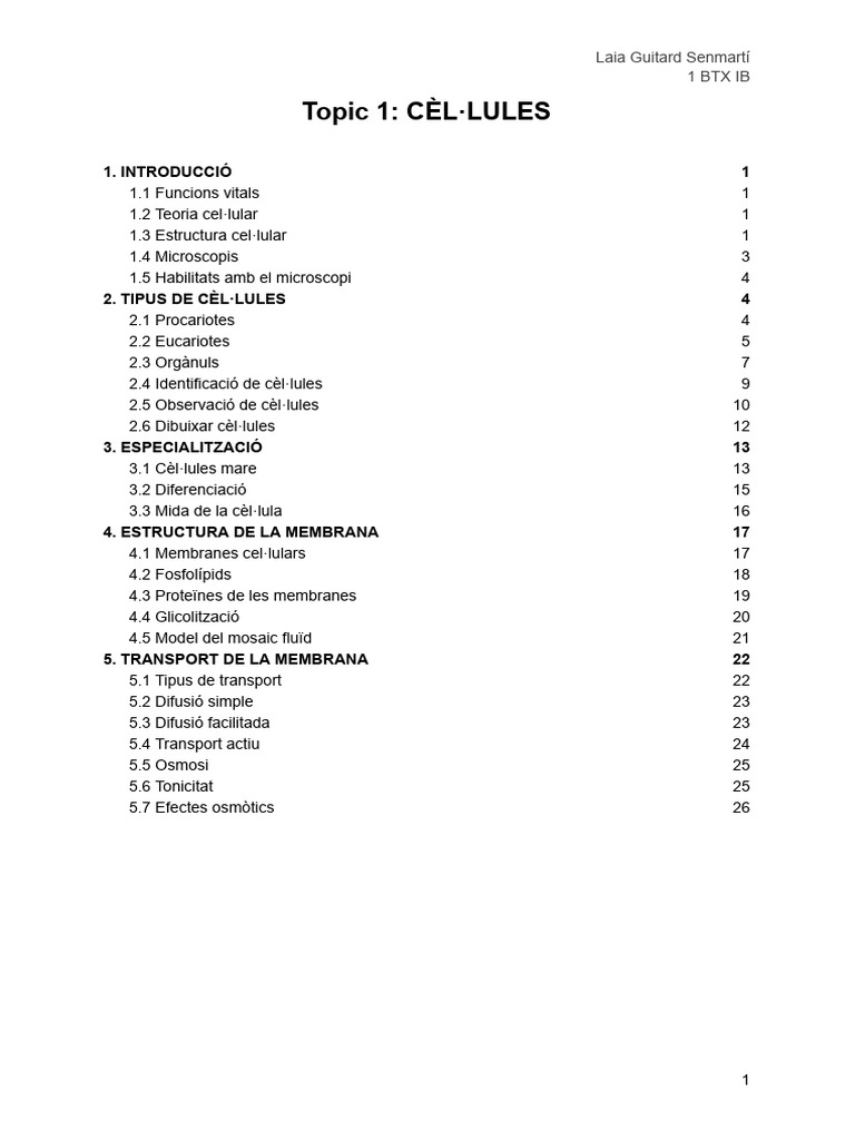 CÈL LULES Laia Guitard | PDF