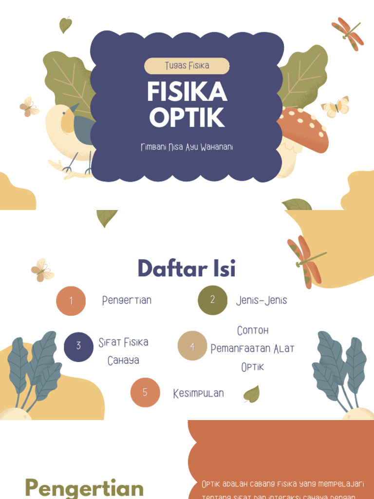 Alat Optik dan Sifat Cahaya | PDF