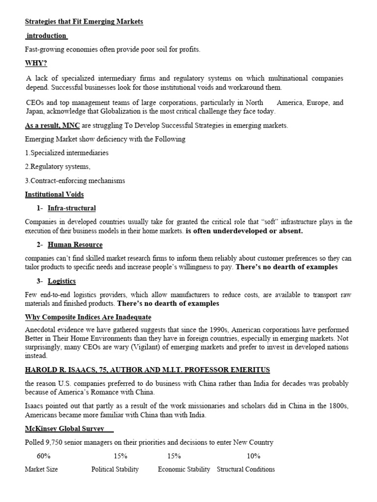 EM summary part 3 | PDF | Strategic Management | Marketing