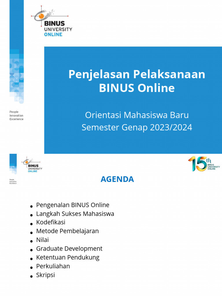 01-06 Pembelajaran BINUS Online (Revise) | PDF