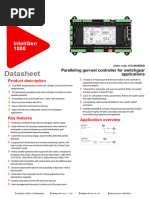 Inteligen 500 g2 Datasheet | PDF | Alternating Current | Programmable Logic Controller