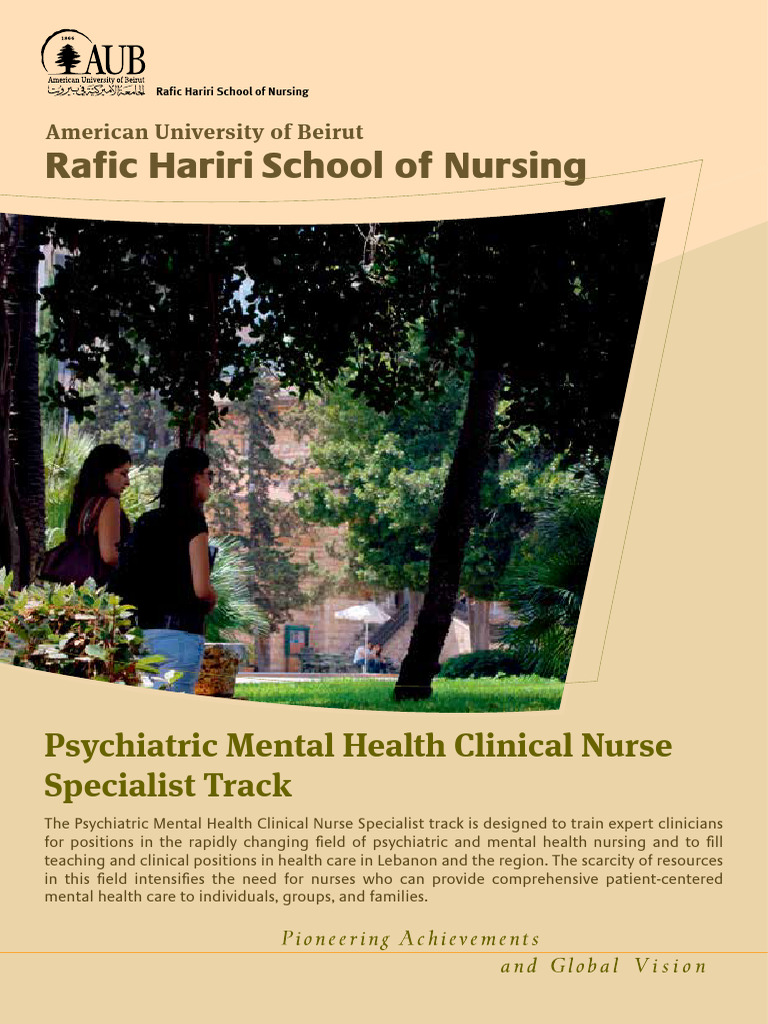Psychiatric Mental Health Cns Nursing Graduate Inserts Low Pdf