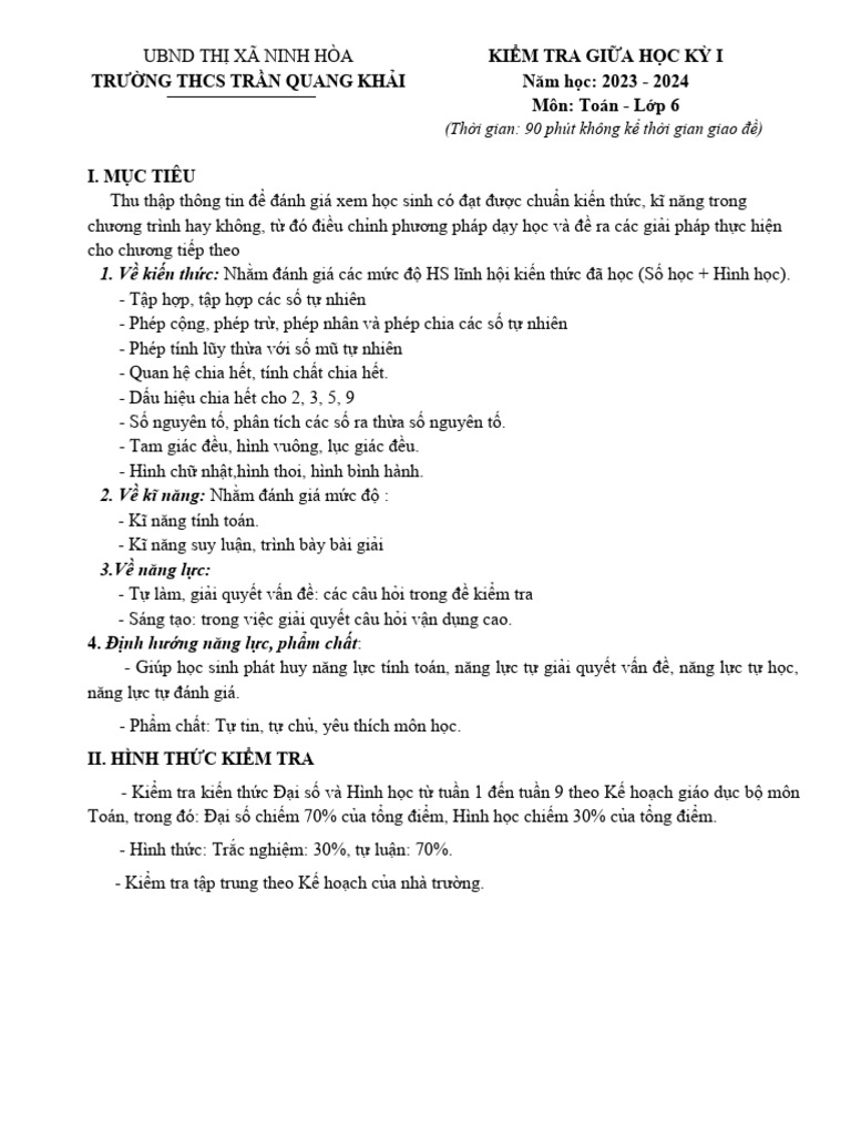 de-giua-hoc-ki-1-toan-6-nam-2023-2024-truong-thcs-tran-quang-khai-khanh-hoa | PDF