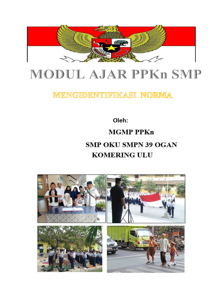 Modul Ajar PPKN - Norma - Fase D | PDF | Kajian Bahasa Asing