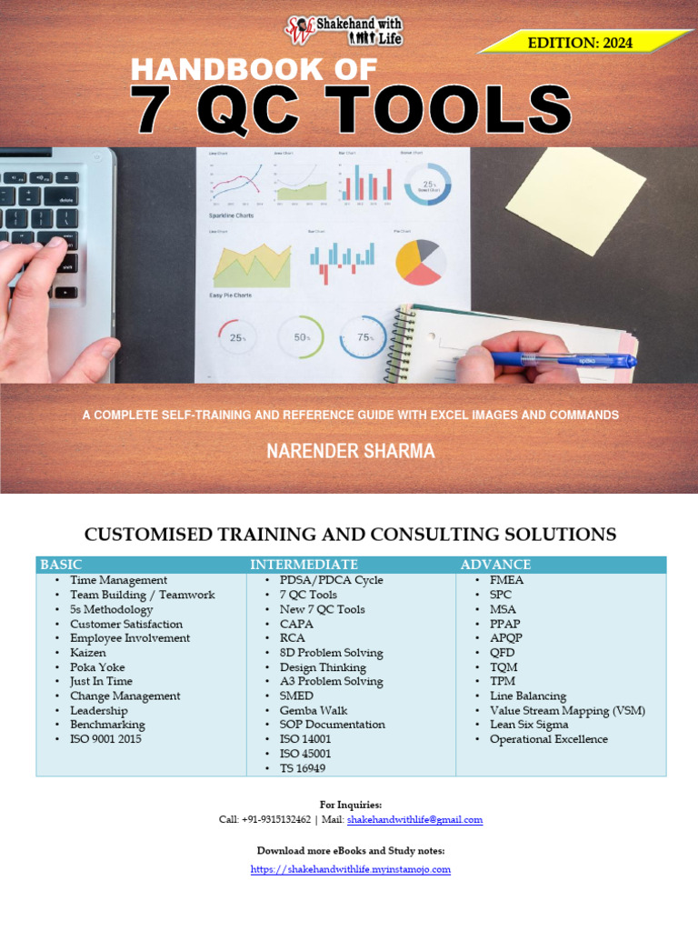 7 QC Tools PDF Handbook - 2024 - Narender Sharma | Download Free PDF ...