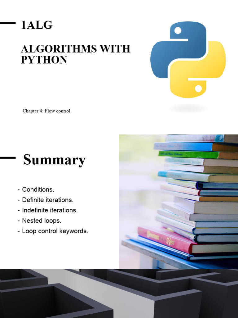 Day 1.4 - CH4 - Flow Control | PDF | Control Flow | Boolean Data Type Day 1.4 - CH4 - Flow Control | PDF | Control Flow | Boolean Data Type