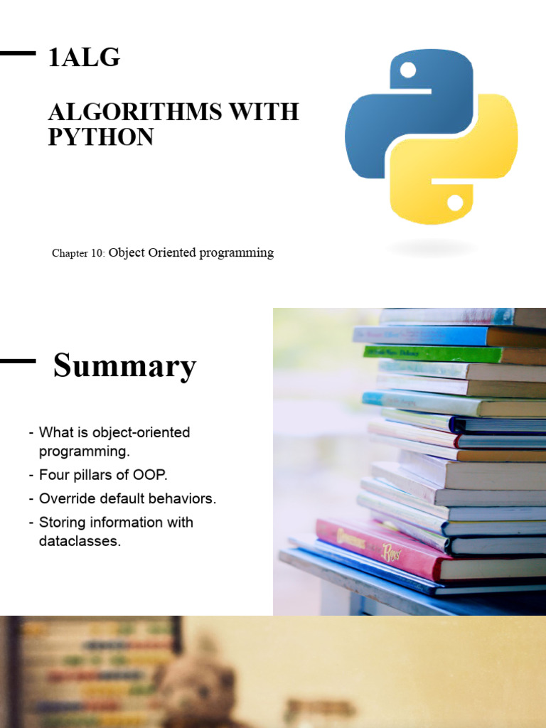 Day 5 1 Ch10 Object Oriented Programming Pdf Object Oriented