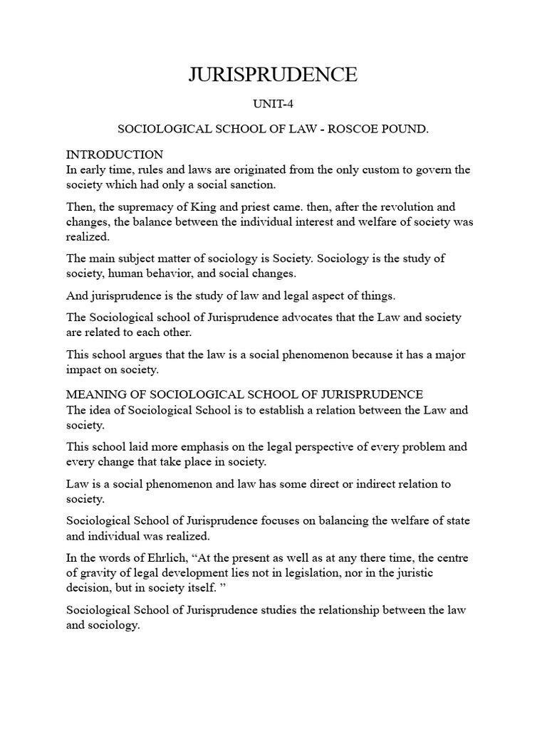 Unit 4 J | PDF | Jurisprudence | Philosophical Realism