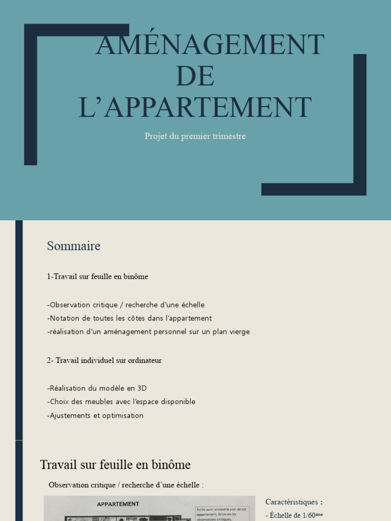 Appartement | PDF | Accueil