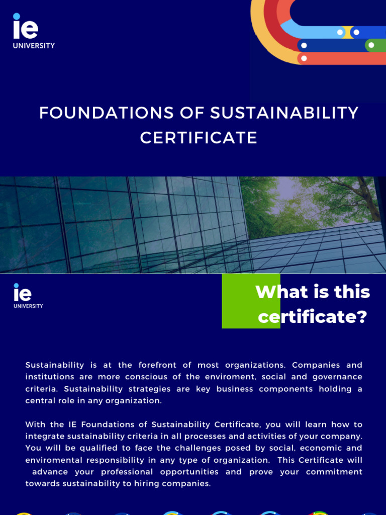 Foundations of Sustainability | Download Free PDF | Sustainability ...