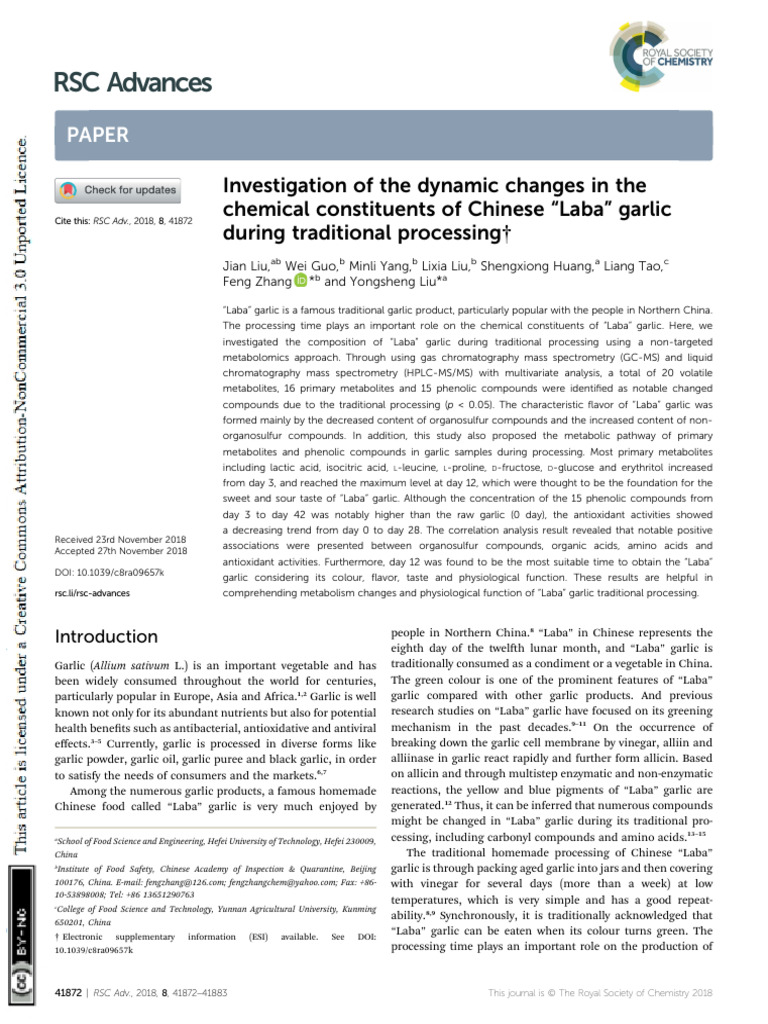 Trs 2 | PDF | Metabolomics | Laboratories