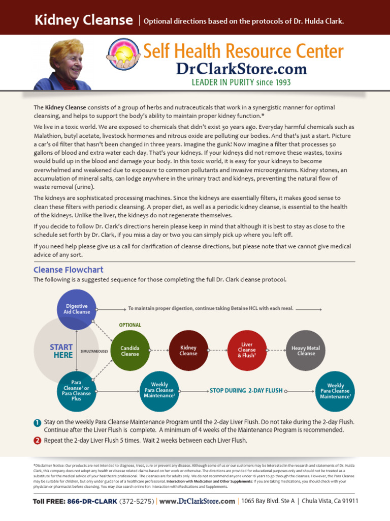 Kidney Cleanse Instructions 2021 | PDF | Tea | Liver