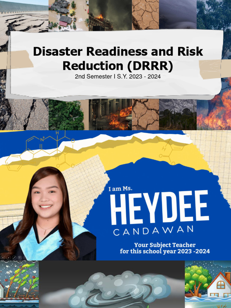 L1 4th Quarter DRRR Geological Hazards | PDF | Landslide | Sinkhole