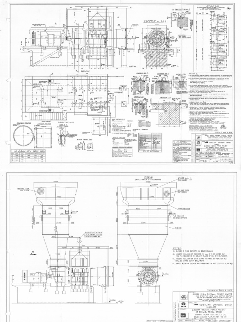 Pa Fan Drawings | PDF