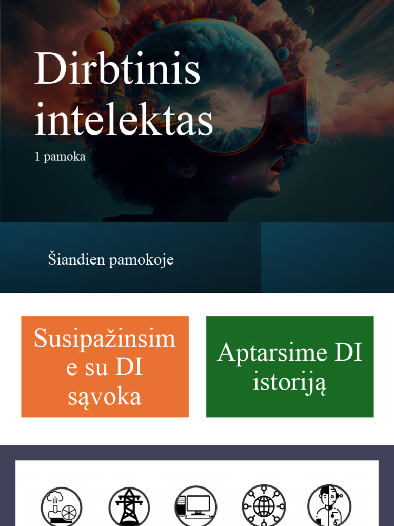 1 Pamoka Dirbtinis Intelektas | PDF