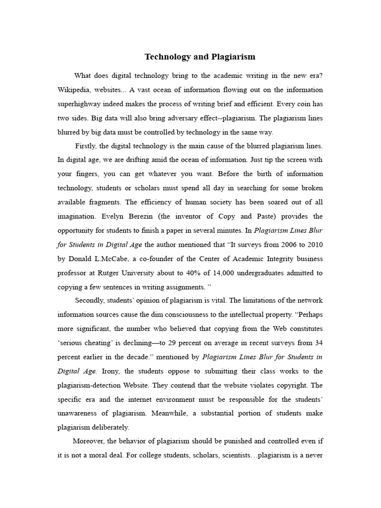 Final Draft | PDF | Plagiarism | Information Final Draft | PDF | Plagiarism | Information