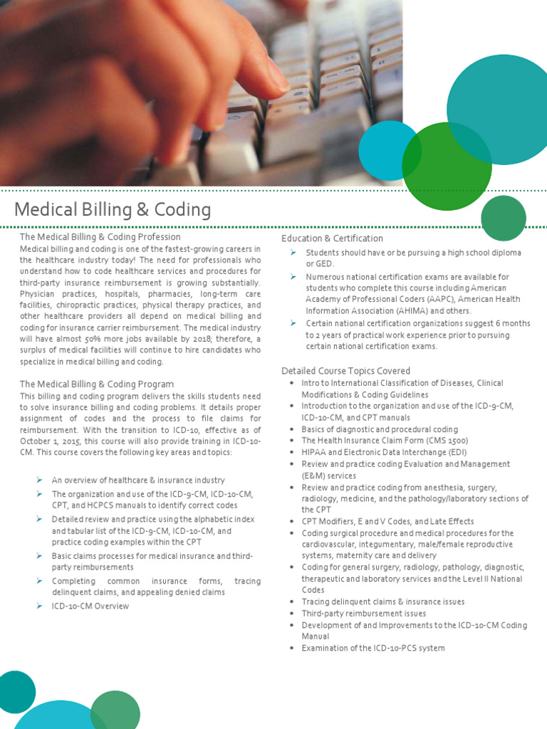 Medical Billing & Coding Career Guide | PDF | Medicine | Health Care