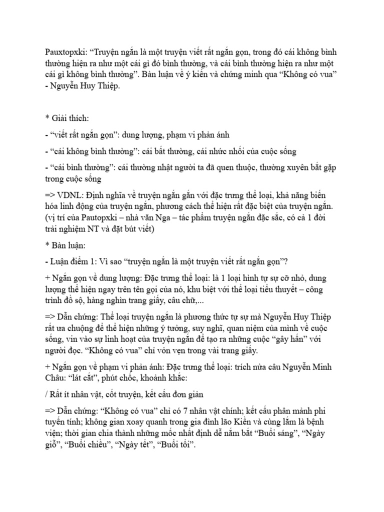 Bình Thường Bất Thường | PDF