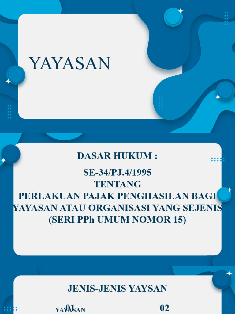 YAYASAN | PDF | Bisnis | Hukum