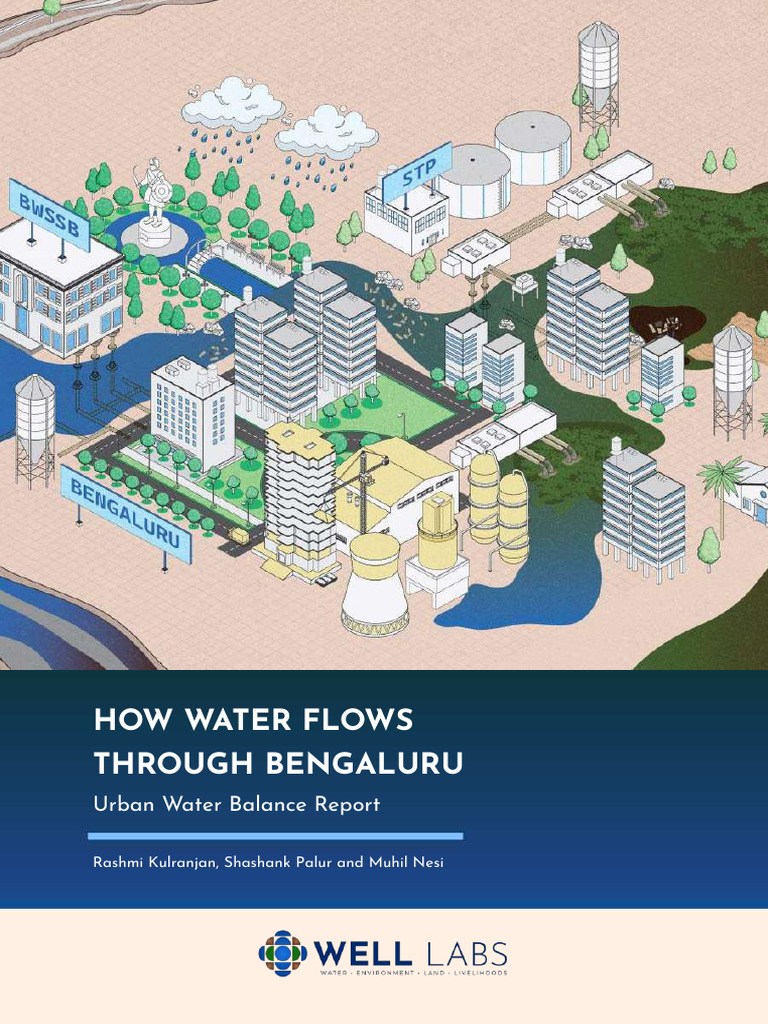 Pew 2024 WELL Labs Bengaluru Urban Water Balance Report Compressed (1) (1) | PDF | Discharge ...