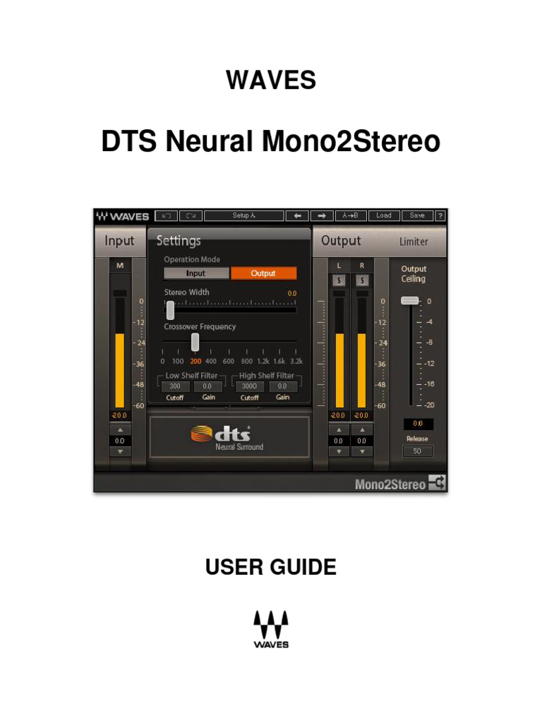 DTS Neural Mono2Stereo | PDF | Sound Technology | Information And Communications Technology