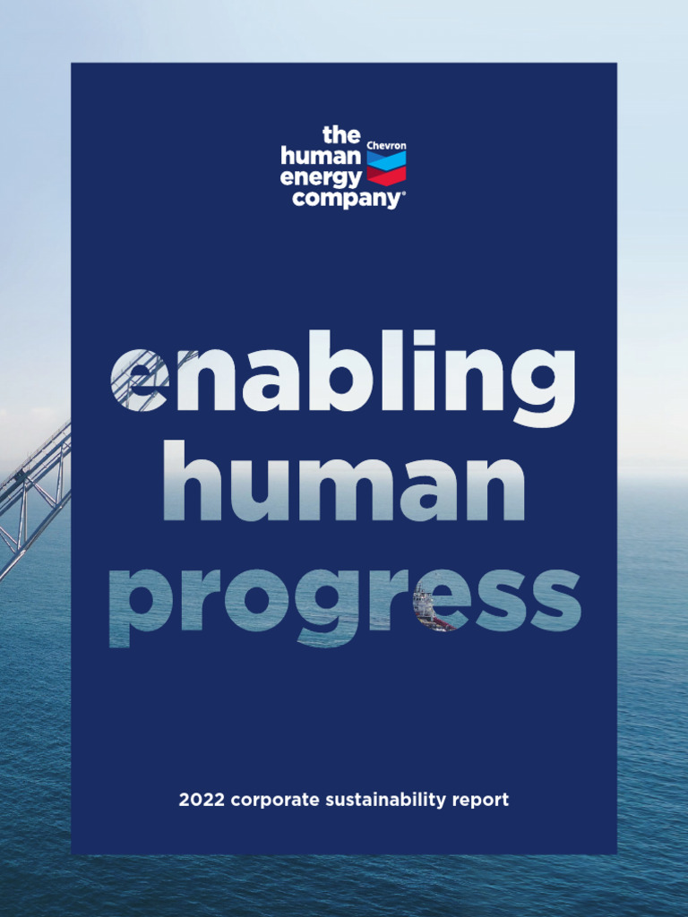 Chevron 2022 Sustainability Report | PDF | Carbon Capture And Storage ...