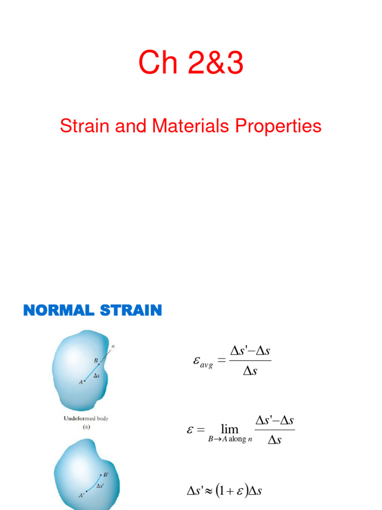 Chapter23_ Strain and Material Properites | PDF | Young's Modulus ...