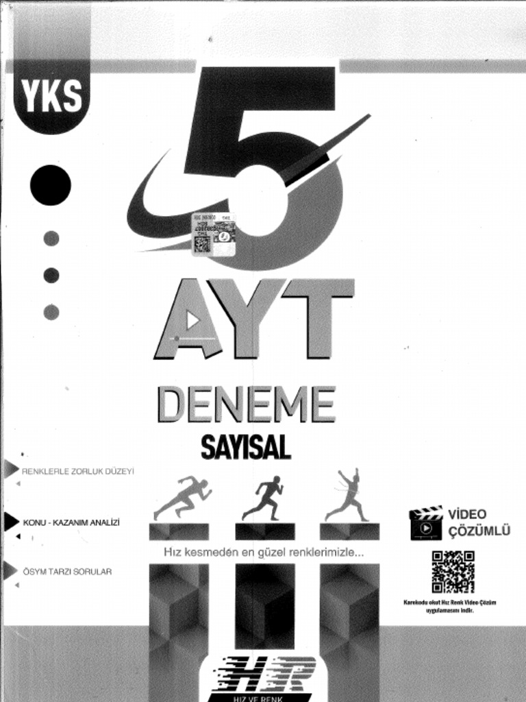 Hiz Ve Renk Ayt MF 5li Deneme PDF Indir 12949 | PDF