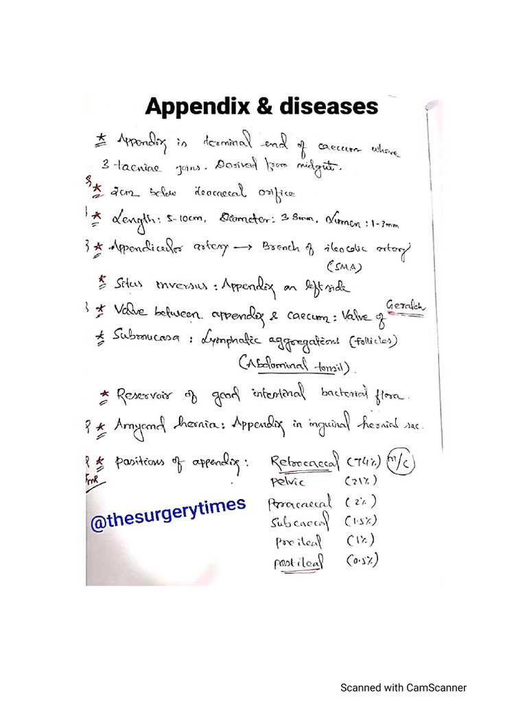 Appendix from all possible text books | PDF