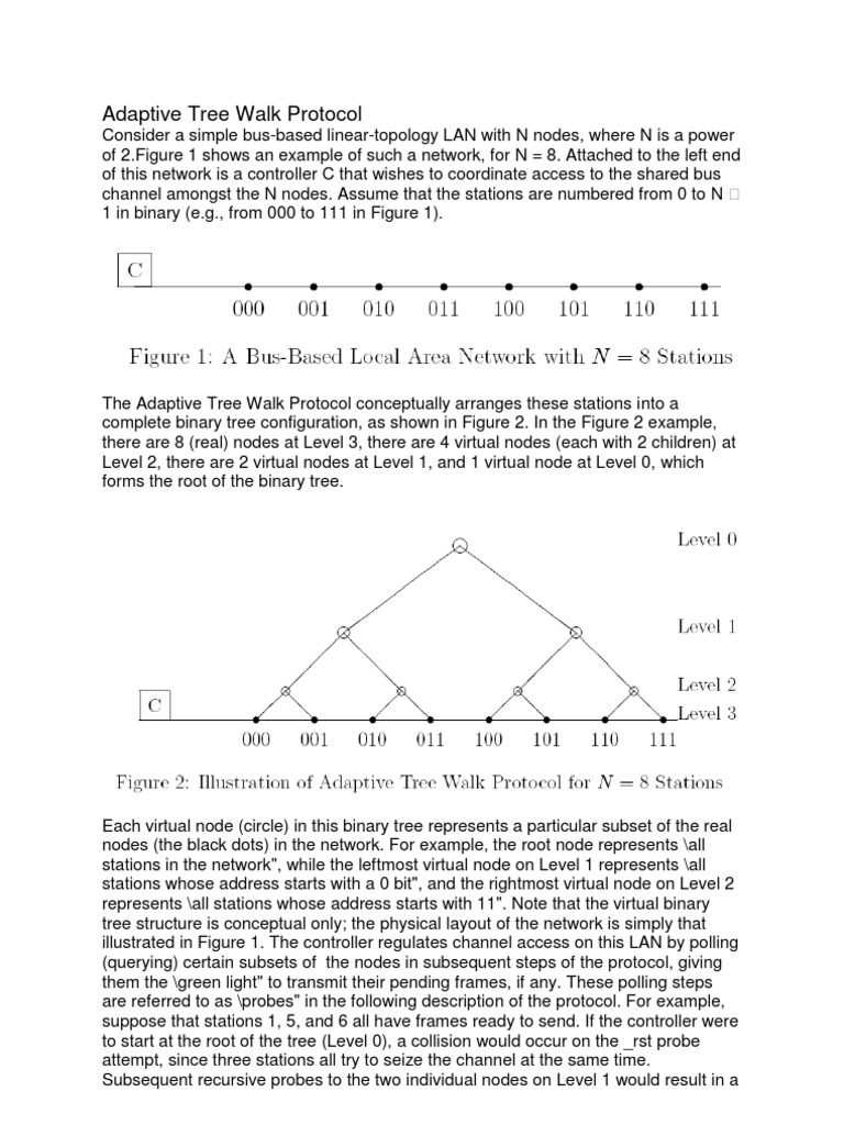 Adaptive Tree Walk Protocol | PDF | Node (Networking) | Computer Network