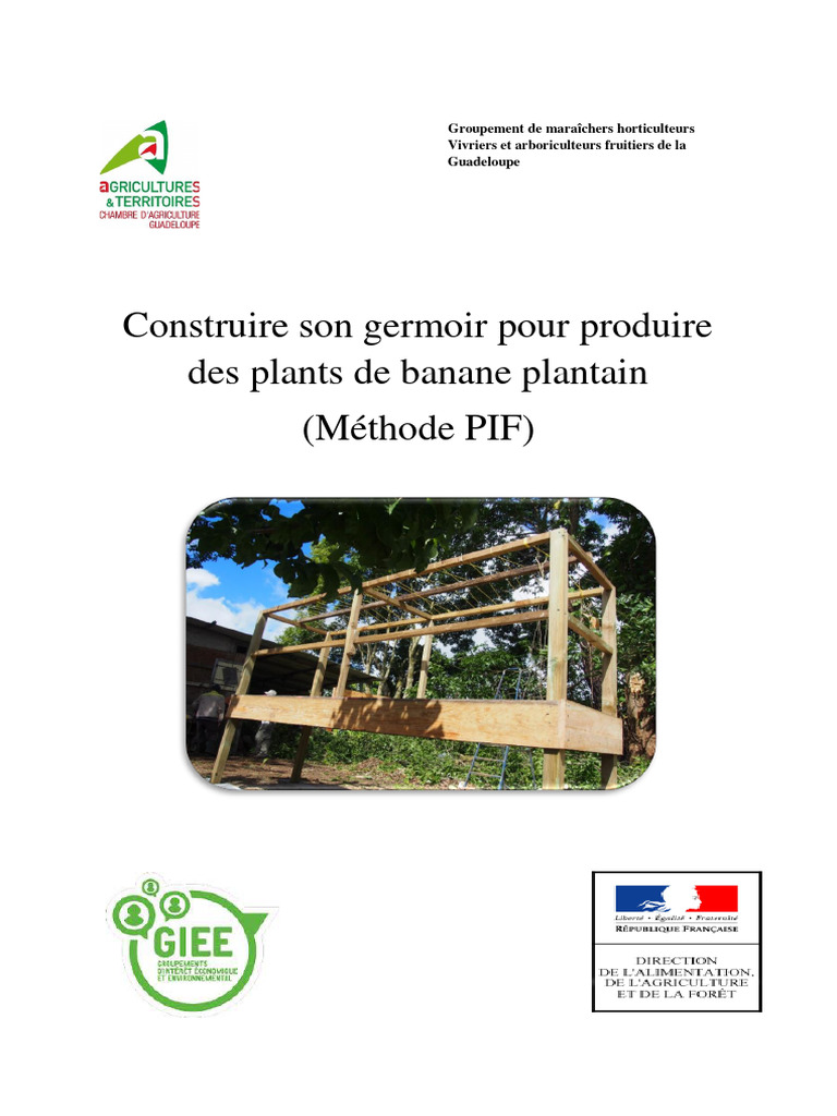 Construire un germoir pour banane plantain | PDF | Ingénierie des ...