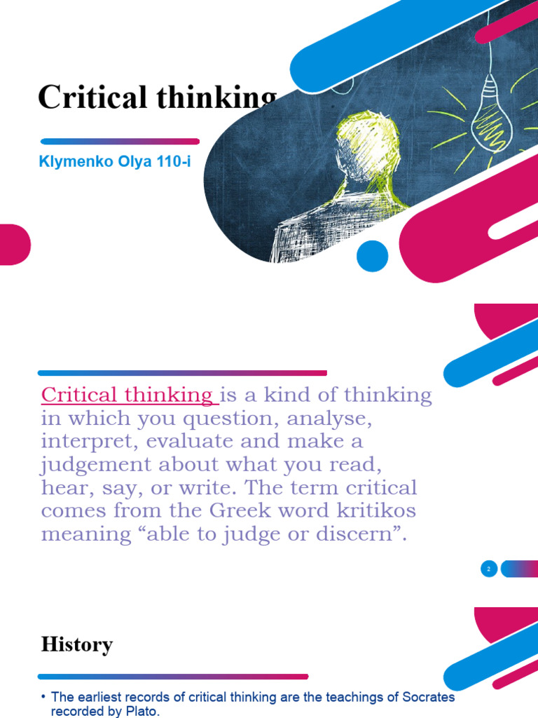 Critical Thinking Essentials | PDF | Critical Thinking | Thought