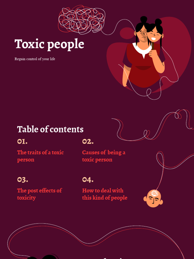 Toxic People | PDF | Mental Disorder | Empathy