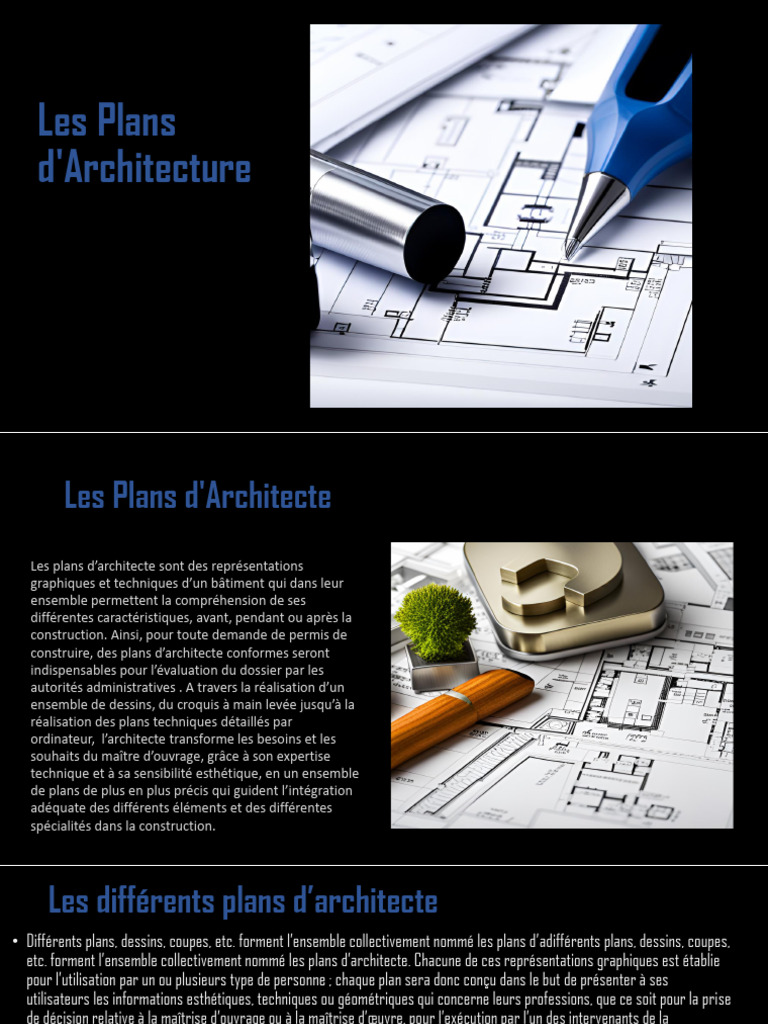 Types de Plans d'Architecture | PDF | Art