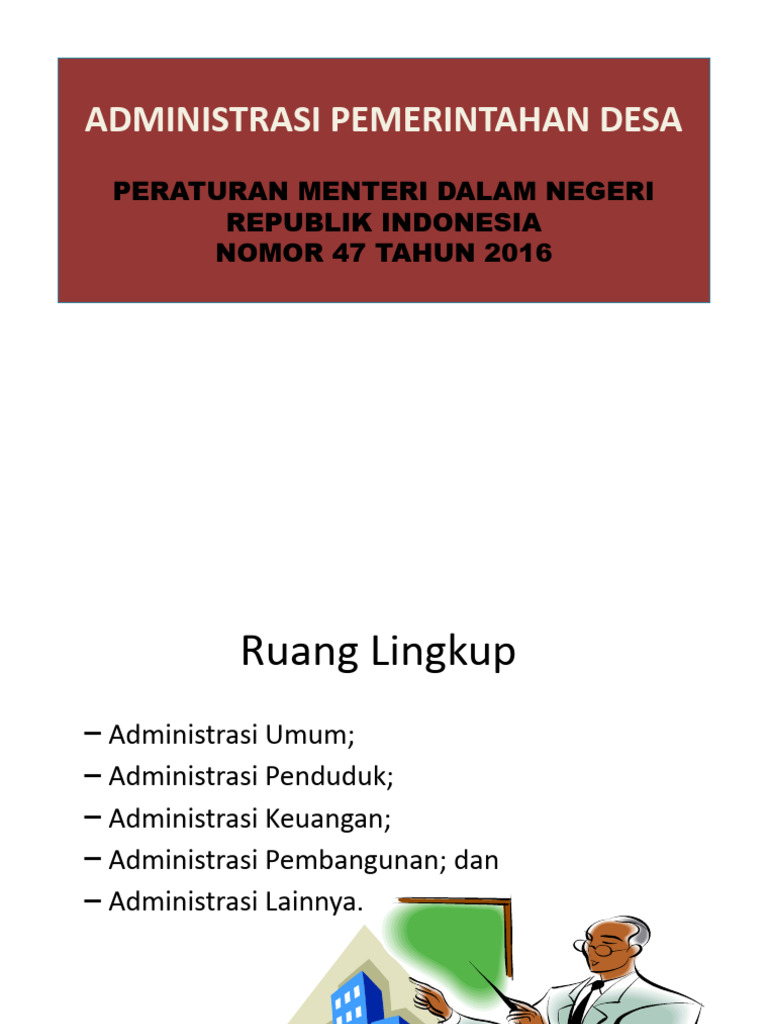 Administrasi Pemrintahan Desa | PDF