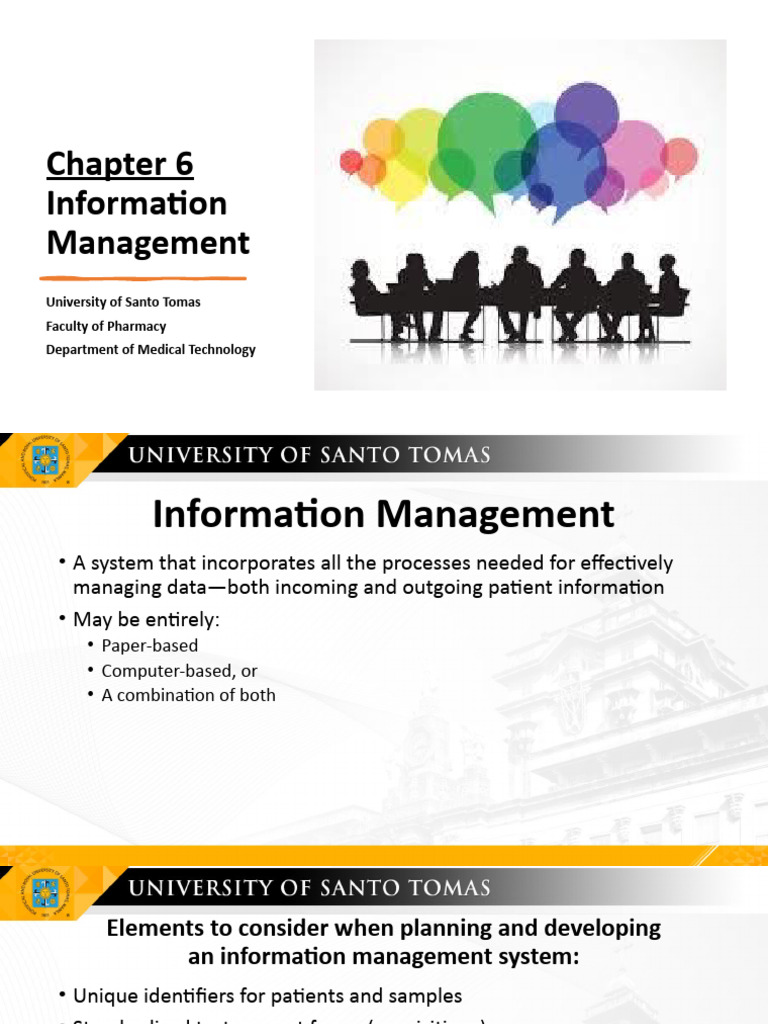 06 Information Management | PDF | Laboratories | Information