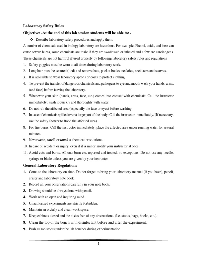 Laboratory Session One and Two (Biol-1012) | PDF | Optics