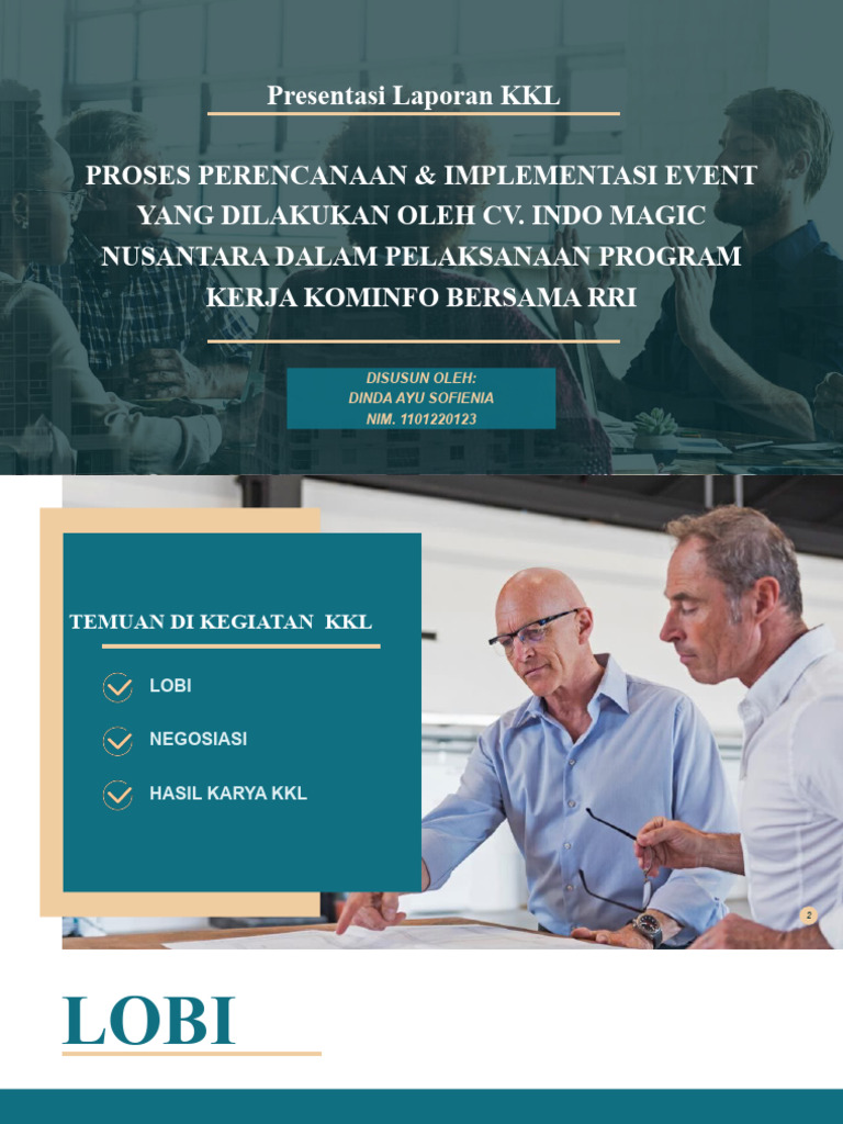 Laporan KKL Dinda | PDF